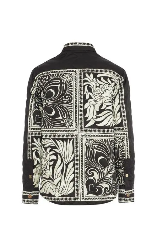 La DoubleJ Iris Printed Shirt Jacket