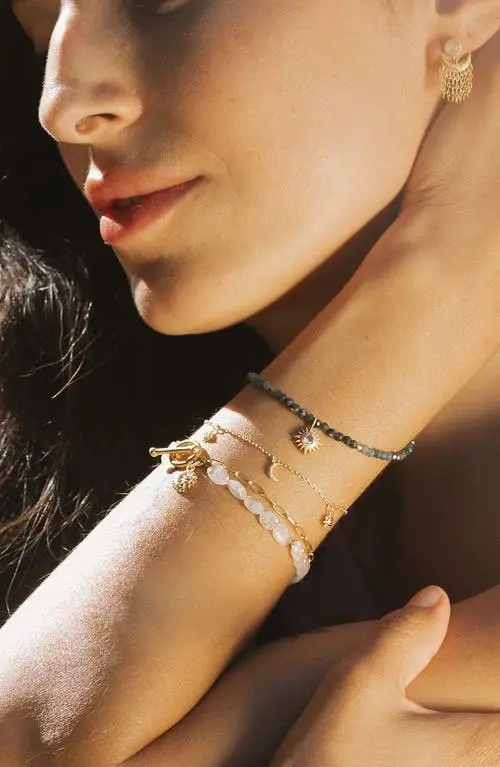 SATYA JEWELRY Enchanted Journey Celestial Charm Bracelet