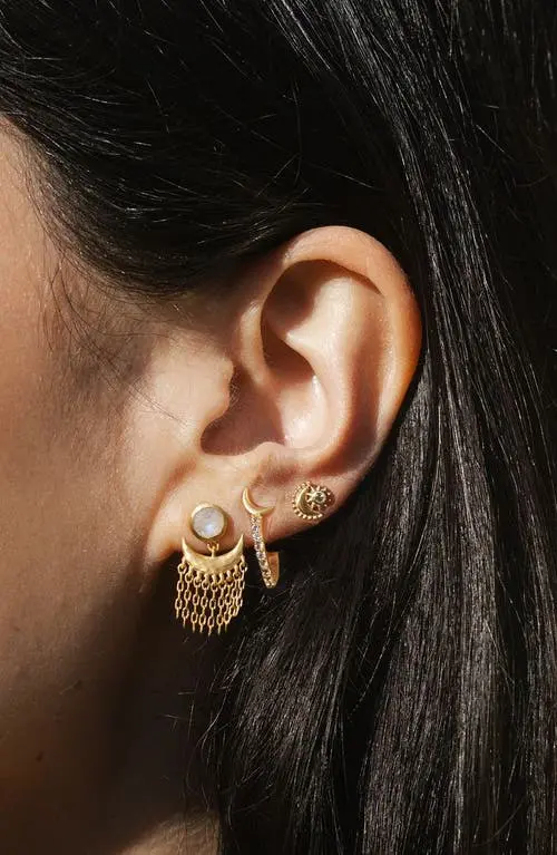 SATYA JEWELRY Stud Drop Earrings