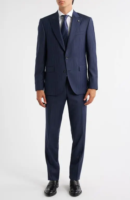 JACK VICTOR Engel Stripe Super 130s Wool Suit
