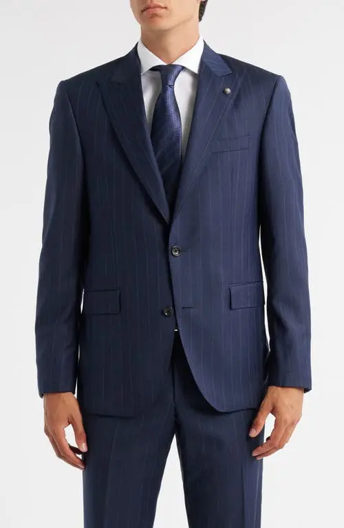 JACK VICTOR Engel Stripe Super 130s Wool Suit