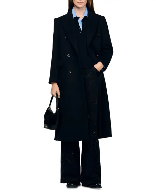 Sandro Marvin Pea Coat