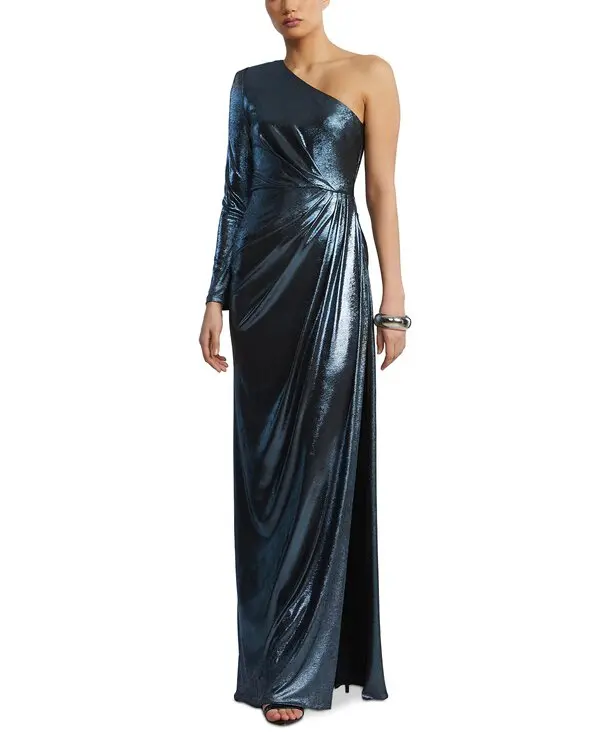 Bcbgmaxazria Strong Shoulder Gown
