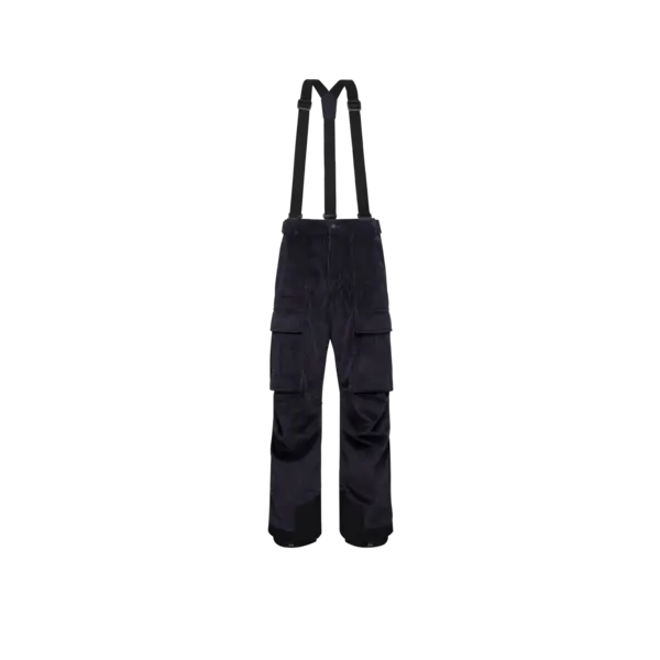 Moncler Padded Corduroy Ski Bib