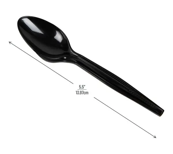 MIND READER Set Of 100 Plastic Spoons