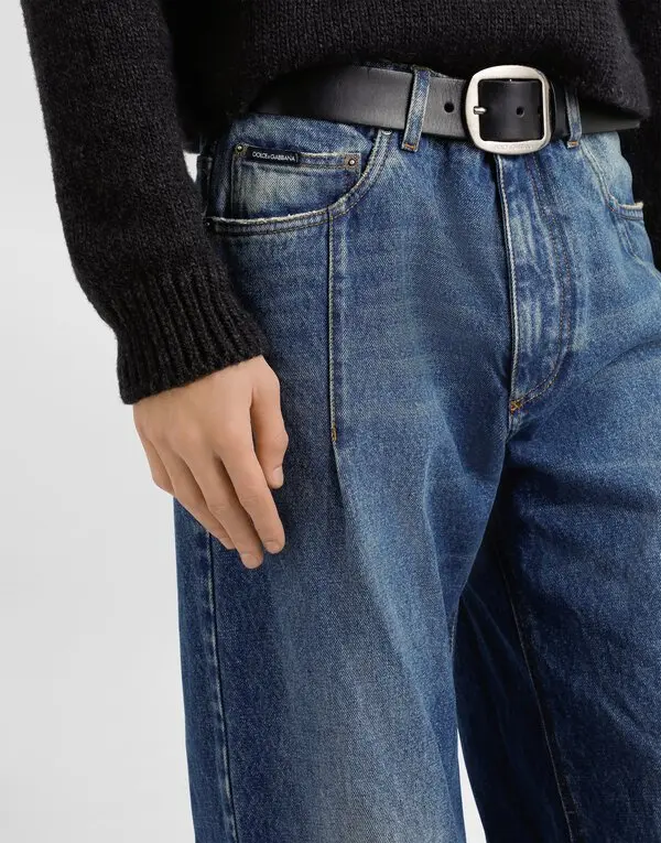Dolce & Gabbana Cotton Denim Jeans