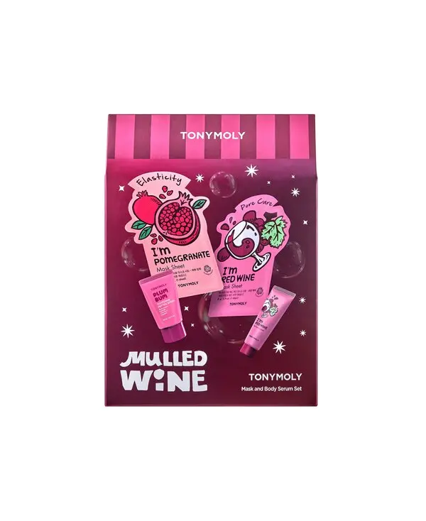 TONYMOLY Mulled Wine 4-pc. Hand And Mask Set - No Color