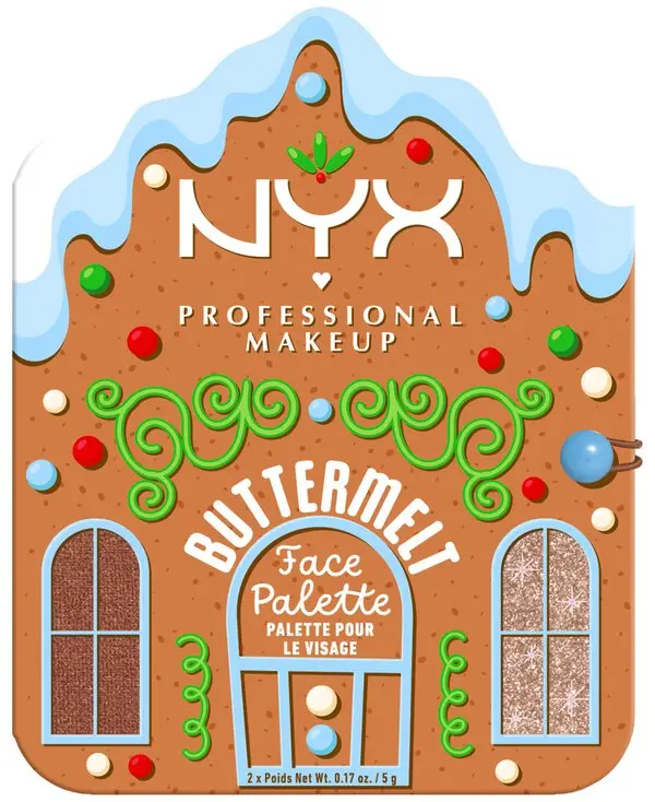 NYX PROFESSIONAL MAKEUP Holiday Buttermelt Face Palette - Deep