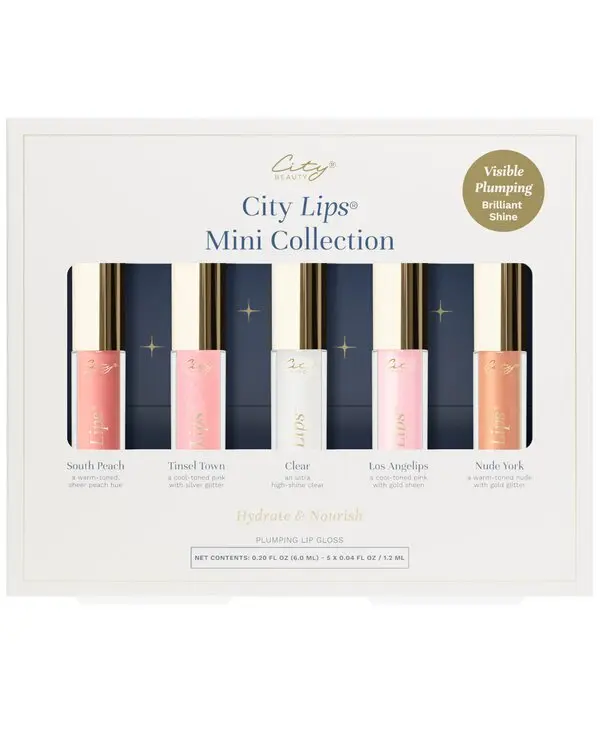CITY BEAUTY City Lips Pluming Lip Gloss - No Color