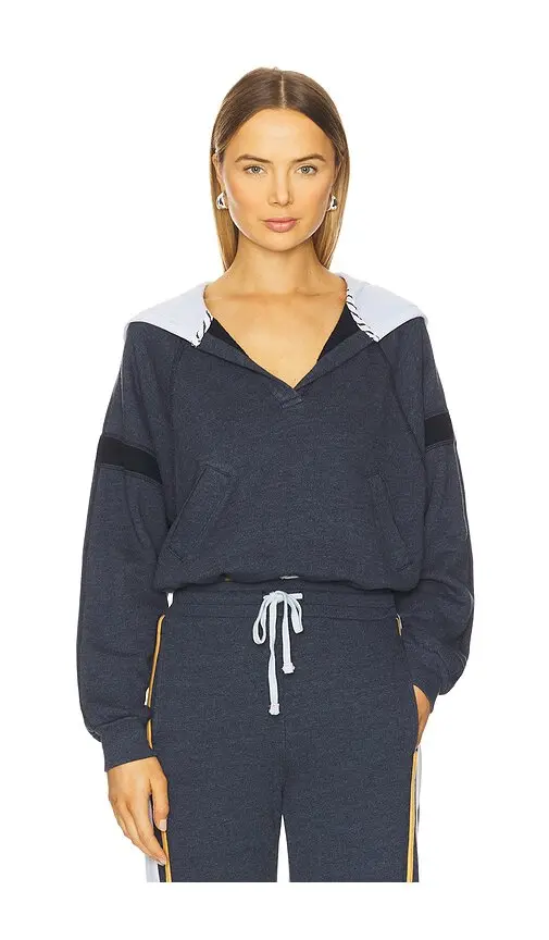 Sundry Half Placket Hoodie