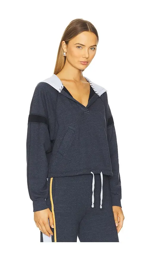 Sundry Half Placket Hoodie