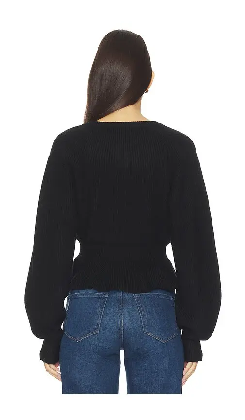 Paige Roslin Cardigan - Black