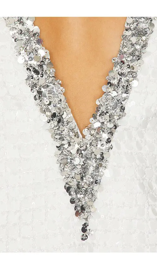 Retrofete Simmie Dress - Silver