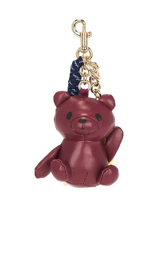 Essentiel Antwerp Irano Bear Keyhanger - Margot Mauve