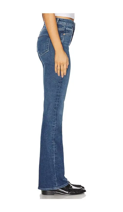 Paige High Rise Laurel Canyon Bootcut Jeans - Hackney