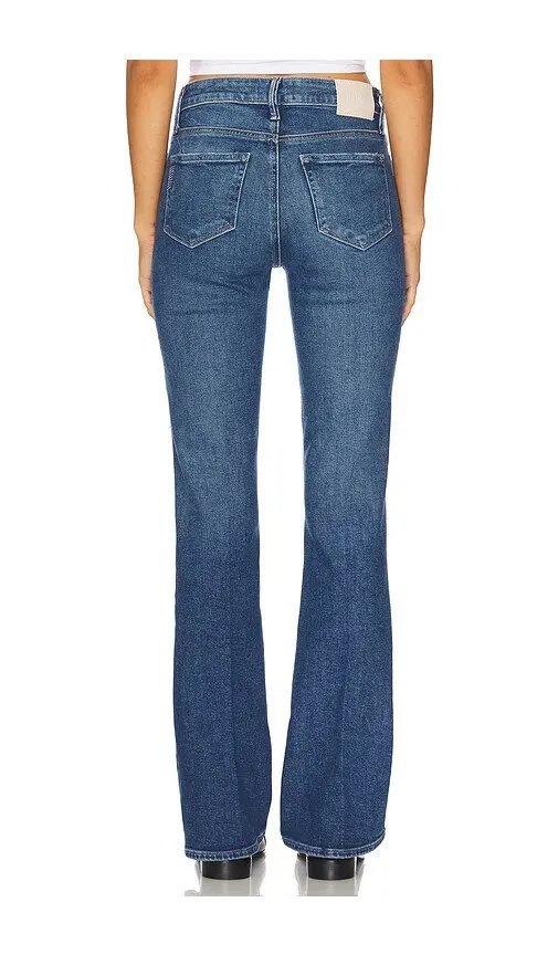 Paige High Rise Laurel Canyon Bootcut Jeans - Hackney