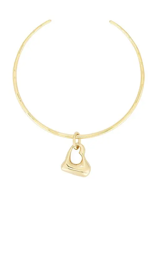 LELET NY Mara Heart Choker - Gold