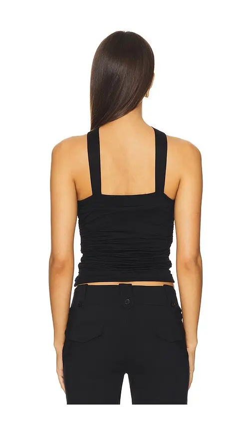 TIGER MIST Finch Halter Top With Gold Hardware