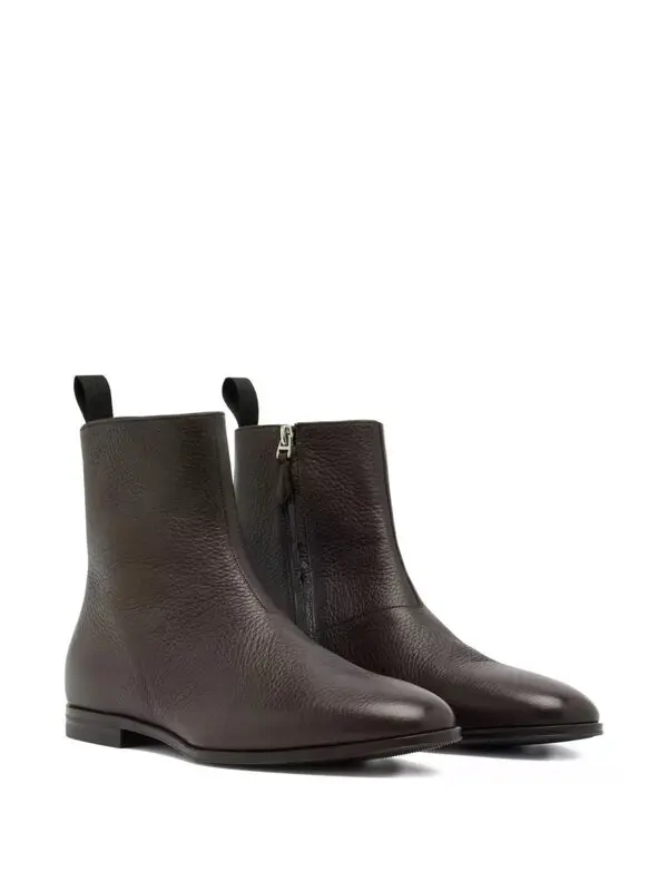Bally Westminster Grained Boots