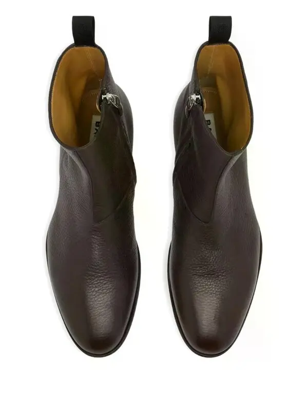 Bally Westminster Grained Boots
