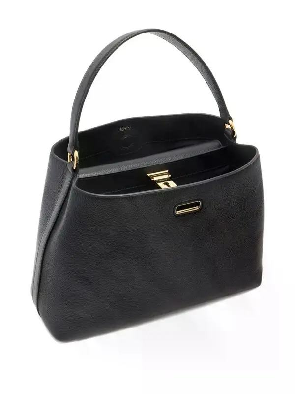 Bally Lock Me Grained Tote Bag