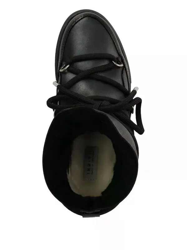 Inuikii Panelled Ankle Boots - Black