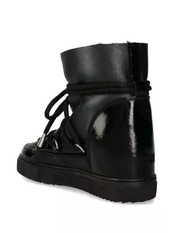 Inuikii Panelled Ankle Boots - Black