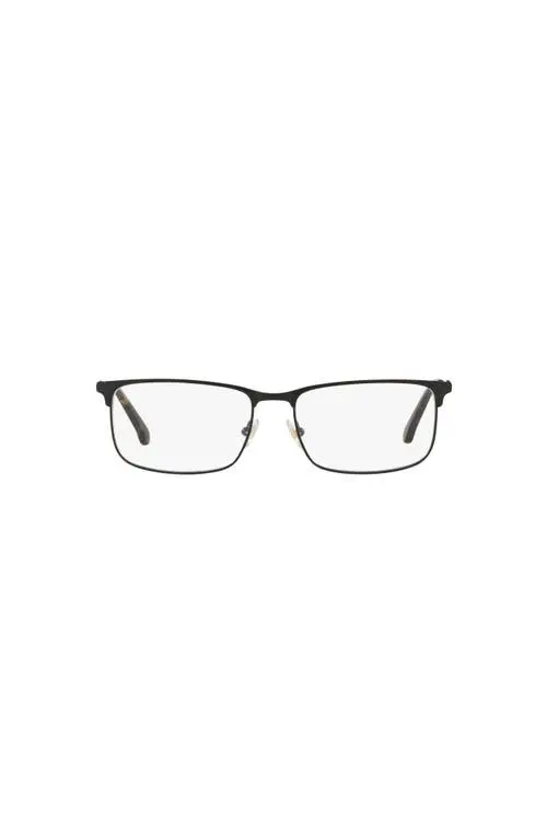 Brooks Brothers 53mm Rectangle Full Rim Eyeglasses