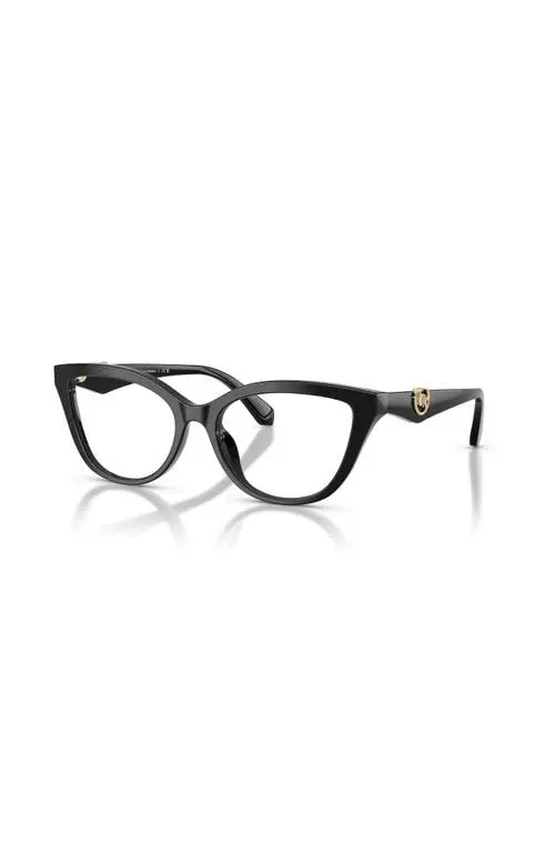 Michael Kors 54mm Cat Eye Optical Glasses - Black