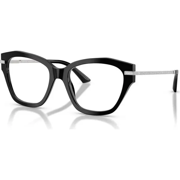 JIMMY CHOO 54mm Cat Eye Optical Glasses - Black