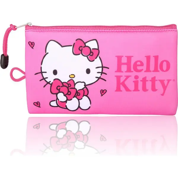 HELLO KITTY Neoprene Zip Pouch - Pink