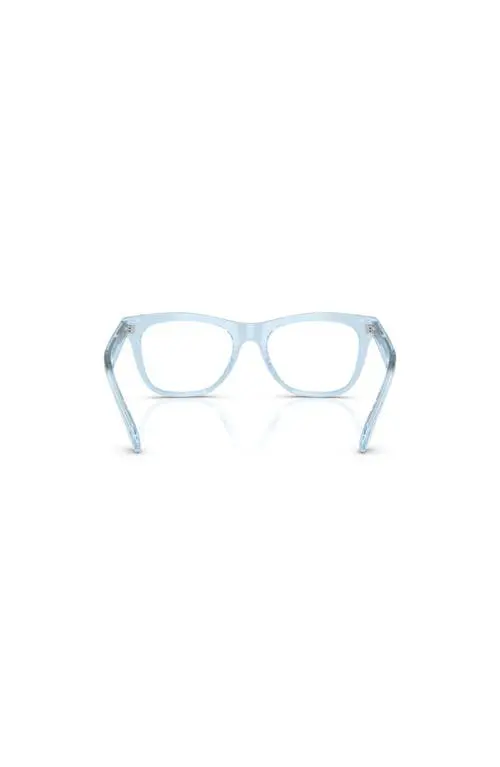 Burberry 47mm Square Optical Glasses - Blue