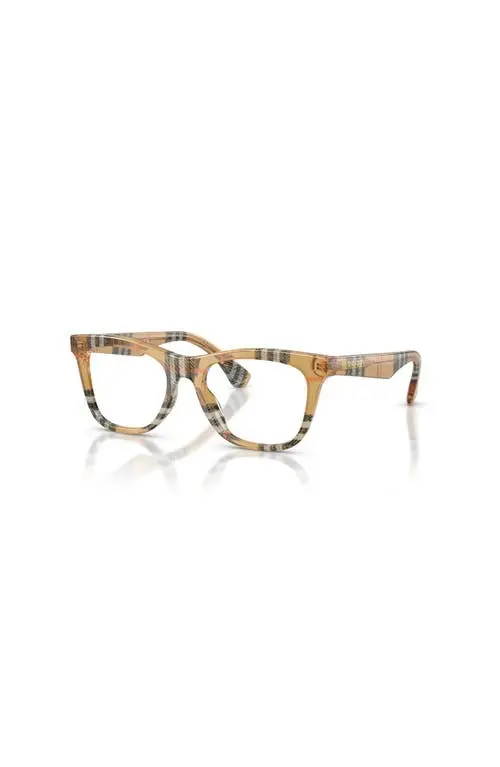 Burberry 45mm Square Optical Glasses - Brown