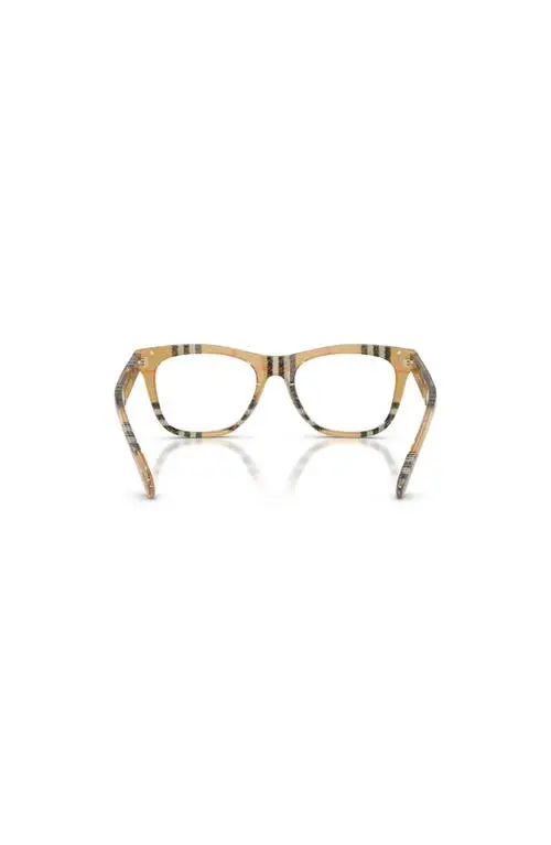 Burberry 45mm Square Optical Glasses - Brown