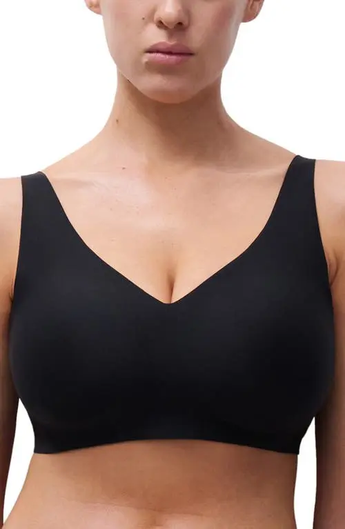Chantelle Softstretch Power V-neck Wireless Bra - Black