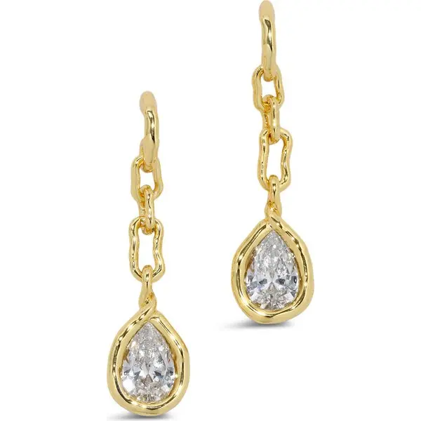 Alexis Bittar Asterales Link Drop Earrings - Stones