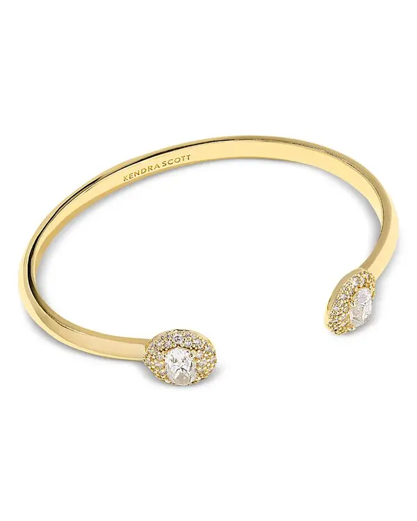 Kendra Scott Bella Crystal Cuff Bracelet - Gold