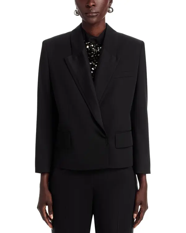BOSS Janeva Notched Lapel Blazer