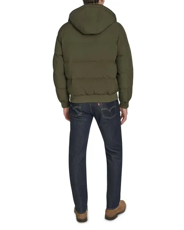 Andrew Marc Langham Bomber Jacket - Forest