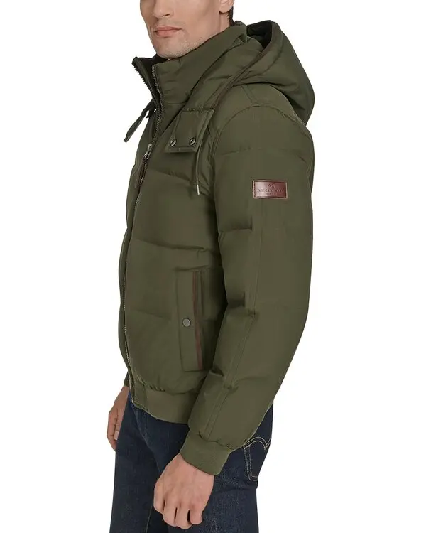 Andrew Marc Langham Bomber Jacket - Forest