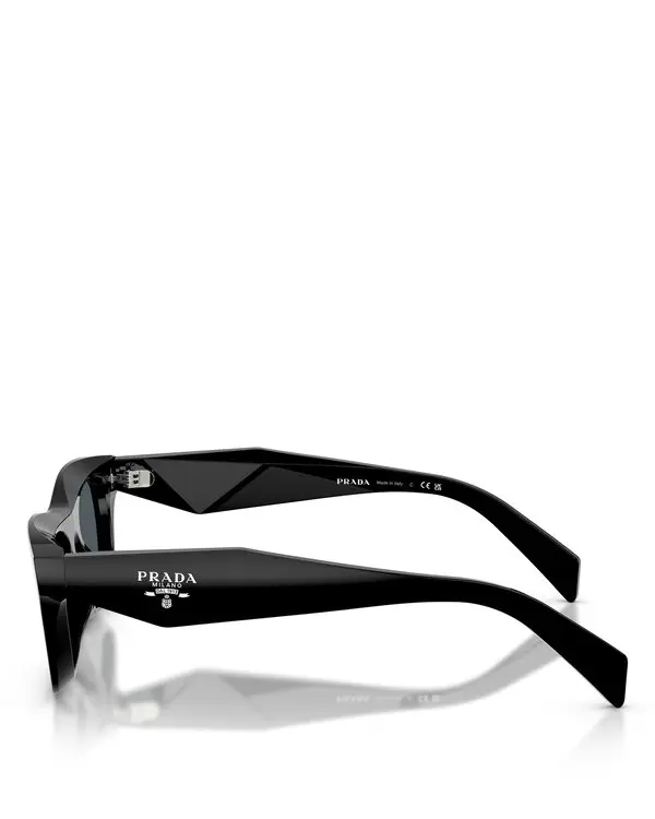 Prada 53mm Pillow Sunglasses - Black