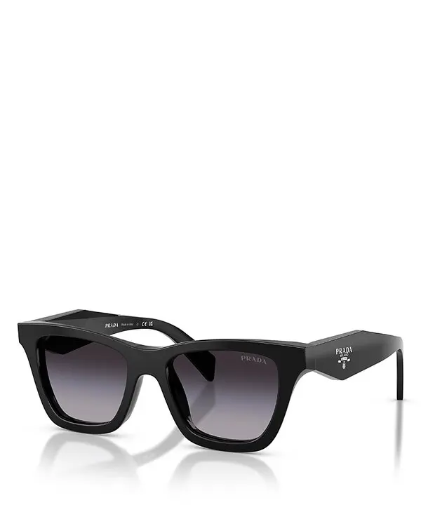 Prada Butterfly Sunglasses, 52mm - Black