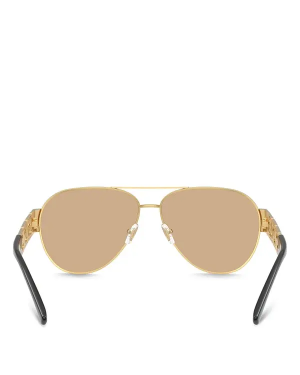 Versace 61mm Aviator Sunglasses