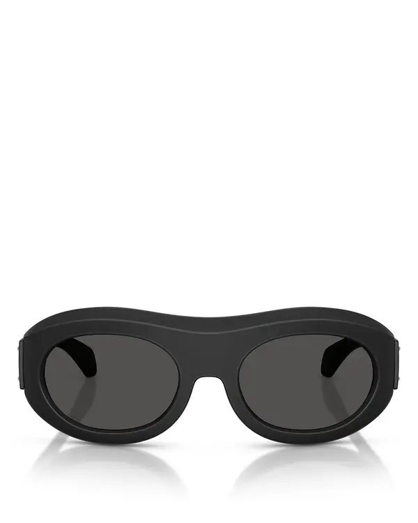 Moncler Ramillon Oval Sunglasses - Grey