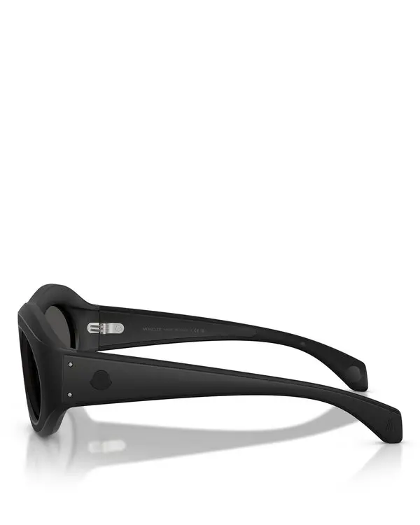 Moncler Ramillon Oval Sunglasses - Grey