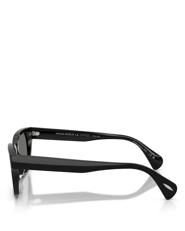 Oliver Spencer Ryce Sun Square Sunglasses - Black