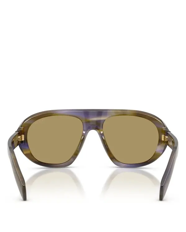 Prada Round Frame Sunglasses - Green