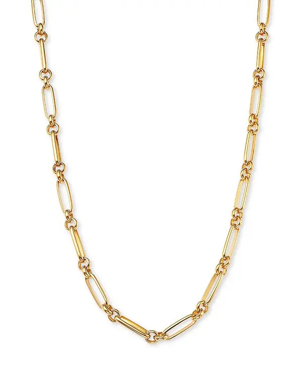 Roberto Coin 18k Yellow Paperclip Link Chain Necklace - Gold