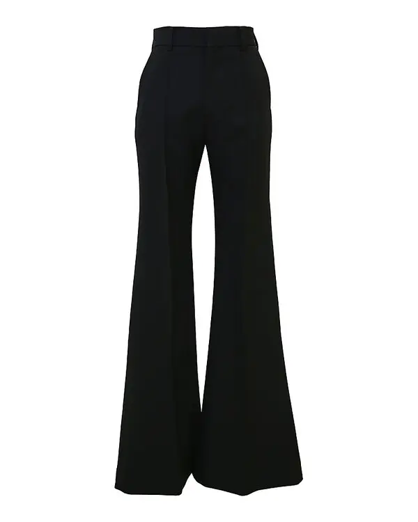 Rokh Front Seam Flare Pants