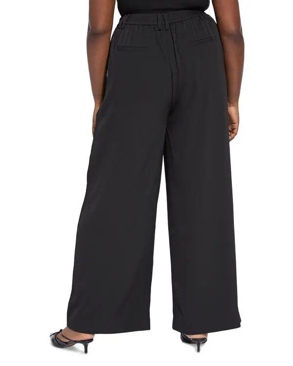 Lyssé Darcy Pleated Wide Leg Trousers